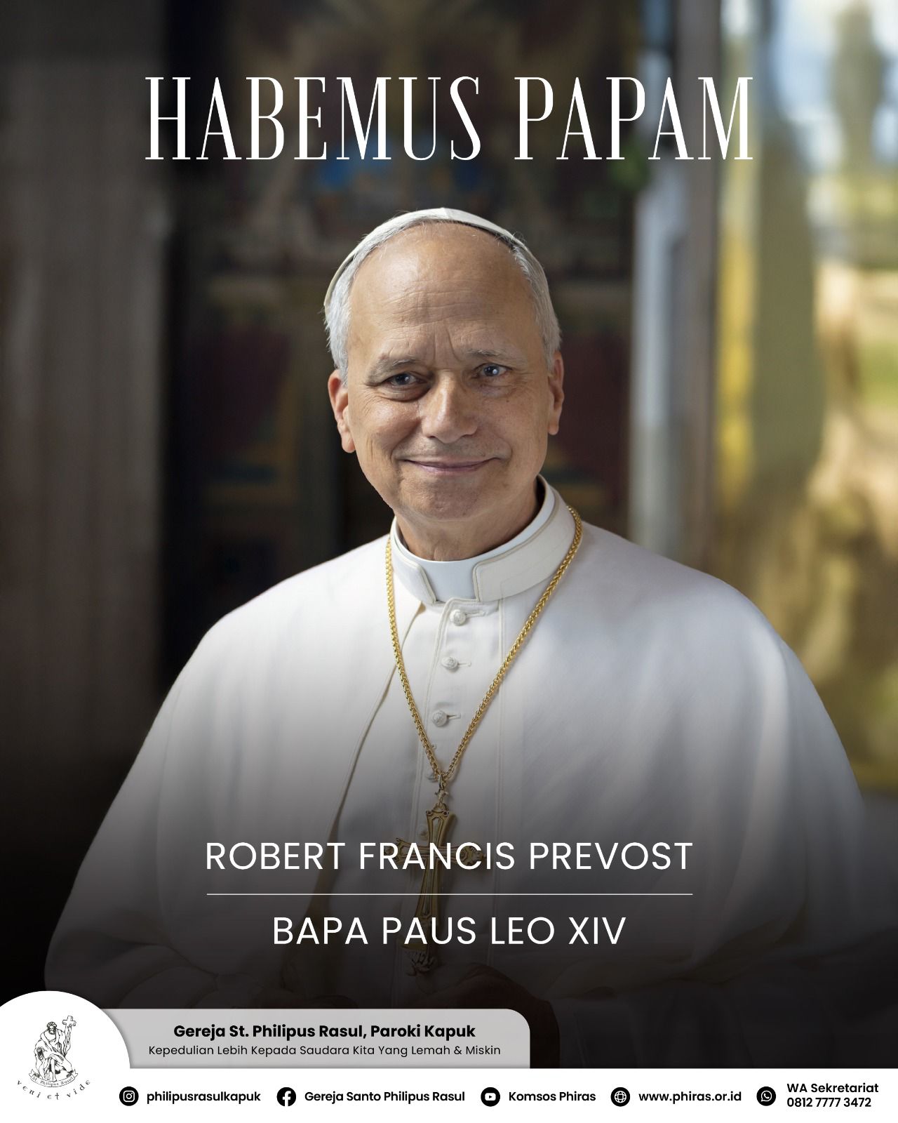 Gereja Katolik Santo Philipus Rasul – Paroki Kapuk- KAJ Jakarta